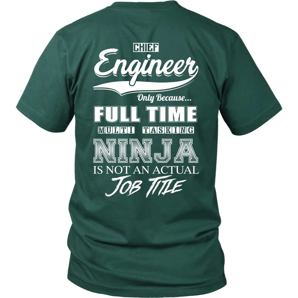 Funny Chief Engineer Tee